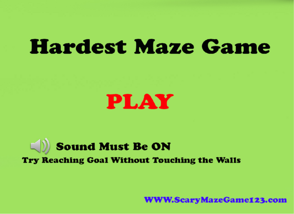 Hardest Maze Game - Screamer Wiki