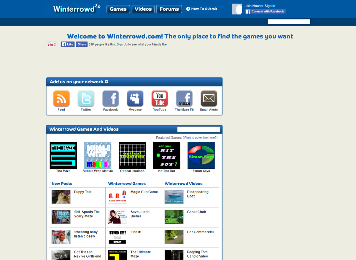 Winterrowd.com - Screamer Wiki