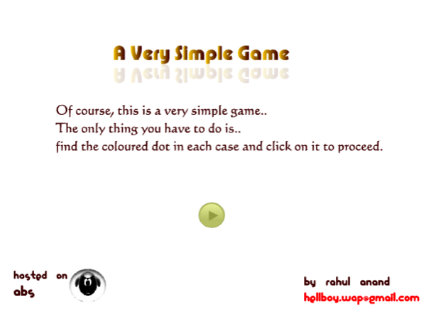 Simple Game - Screamer Wiki