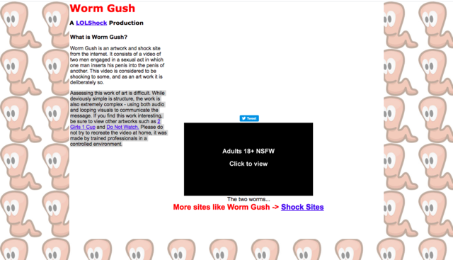 Worm Gush - Screamer Wiki