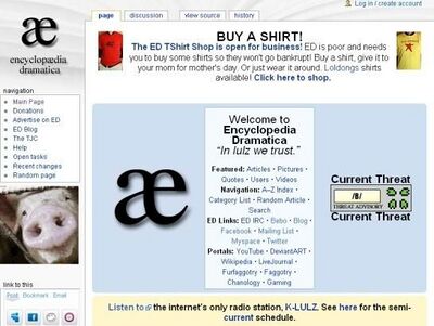 Encyclopedia Dramatica - Screamer Wiki