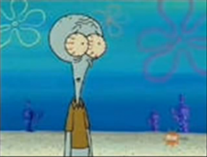 Squidward is scared - Screamer Wiki