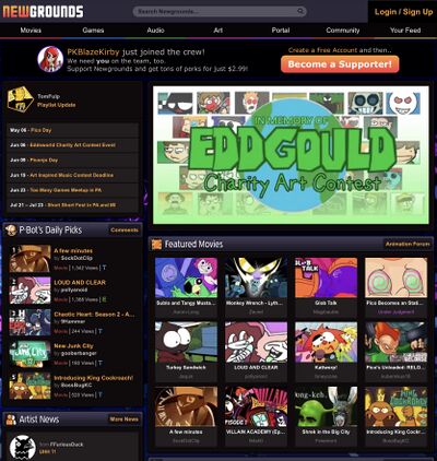Newgrounds - Screamer Wiki