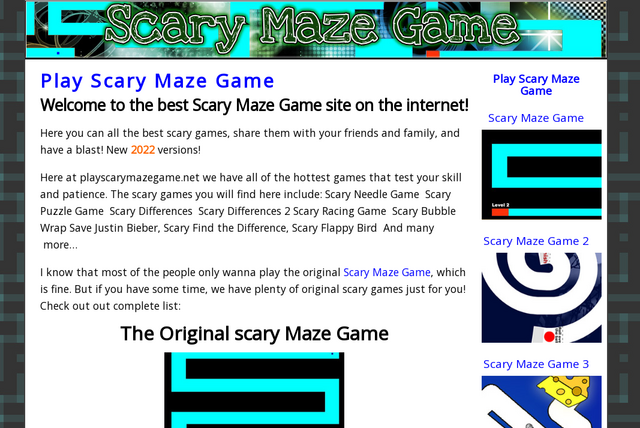 PlayScaryMazeGame.net - Screamer Wiki