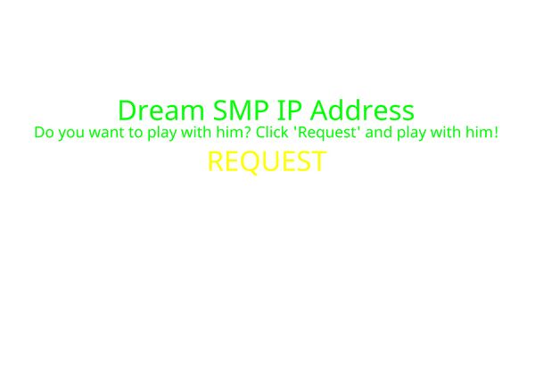Dream SMP IP Address - Screamer Wiki