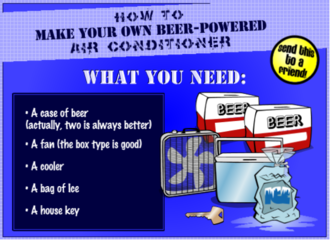 How to make your own Beer-Powered Air Conditioner - Screamer Wiki